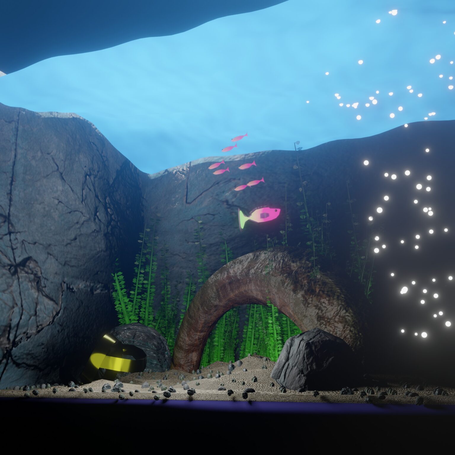 【Blender総合学習】水草や魚が動くアクアリウムを作るBlender講座体験記 | Terry-Blog